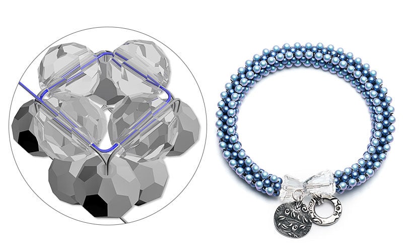 How to Create the Cubic Right Angle Weave