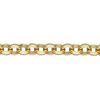 Chain 1pkg1 rolo, 6mm, gold-finished brass 5 foot unfinished | 5698CH