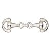 Focal, silver-finished "pewter" (zinc-based alloy), 1-7/8 x 1/2-inch ...