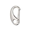 Clasp self-closing clip 1pkg1 sterling silver 27.5x14.5mm triggerless ...