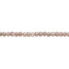 Coffee moonstone 1pkg1, hand-cut faceted round bead natural 15.5-16 ...
