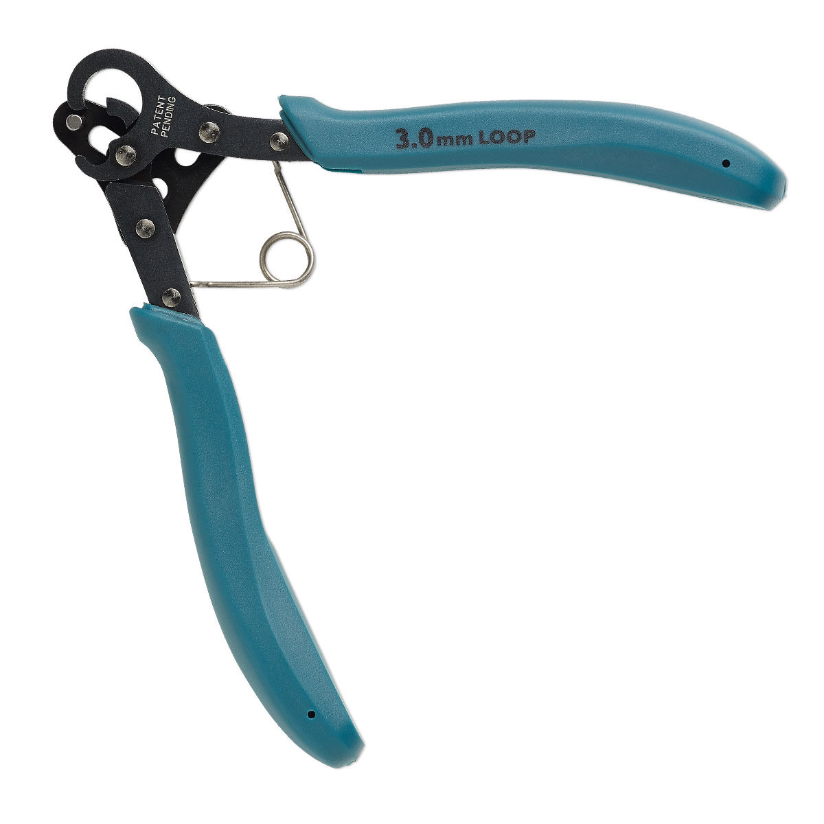 Pliers, Bead Smith® 1-Step Looper® Big, steel and rubber, dark green, 5 ...